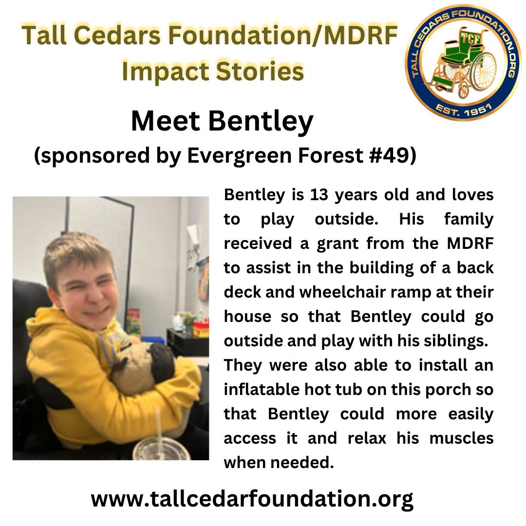 Impact stories – Tall Cedar Foundation™